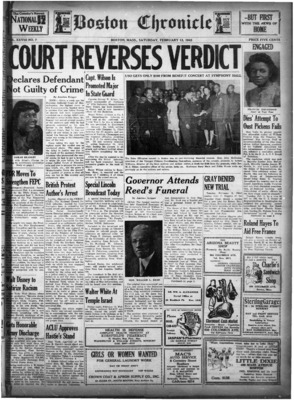 "Boston Chronicle February 13, 1943" by The Boston Chronicle