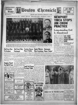"Boston Chronicle February 10, 1945" by The Boston Chronicle