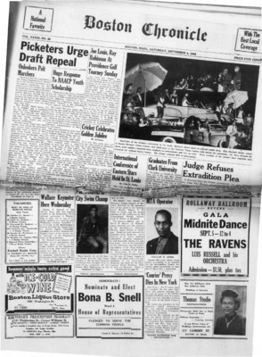 "Boston Chronicle September 4, 1948" by The Boston Chronicle