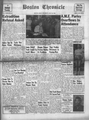 "Boston Chronicle July 10, 1948" by The Boston Chronicle