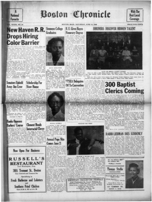 "Boston Chronicle June 12, 1948" by The Boston Chronicle