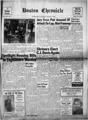 "Boston Chronicle January 17, 1948" by The Boston Chronicle