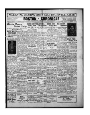 "Boston Chronicle November 26, 1932" by The Boston Chronicle