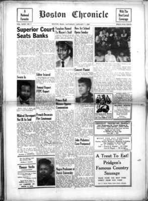"Boston Chronicle January 7,1950" by The Boston Chronicle