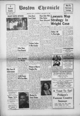 "Boston Chronicle January 28,1950" by The Boston Chronicle