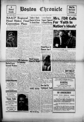 "Boston Chronicle June 3, 1950" by The Boston Chronicle