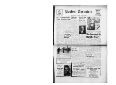 "Boston Chronicle October 28, 1950" by The Boston Chronicle