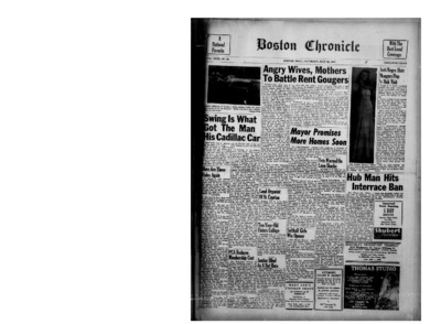 "Boston Chronicle July 19, 1947" by The Boston Chronicle