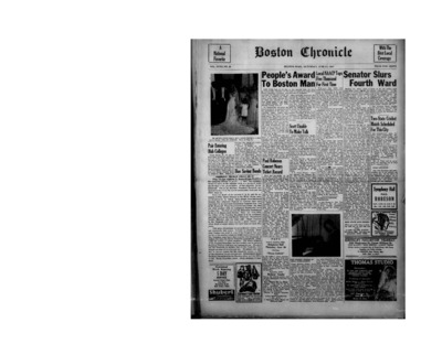 "Boston Chronicle June 21, 1947" by The Boston Chronicle