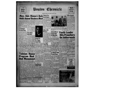 "Boston Chronicle May 3, 1947" by The Boston Chronicle