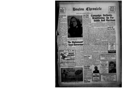 "Boston Chronicle October 25, 1947" by The Boston Chronicle