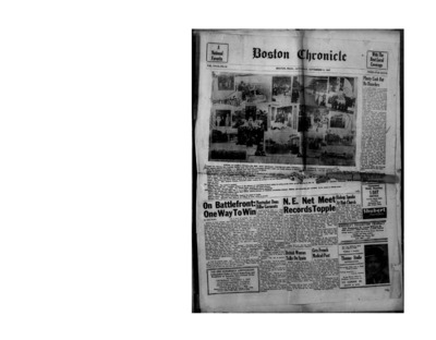 "Boston Chronicle September 6, 1947" by The Boston Chronicle