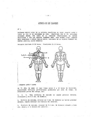 "Autopsy report on the Jesuit murder victims, undated" by unknown